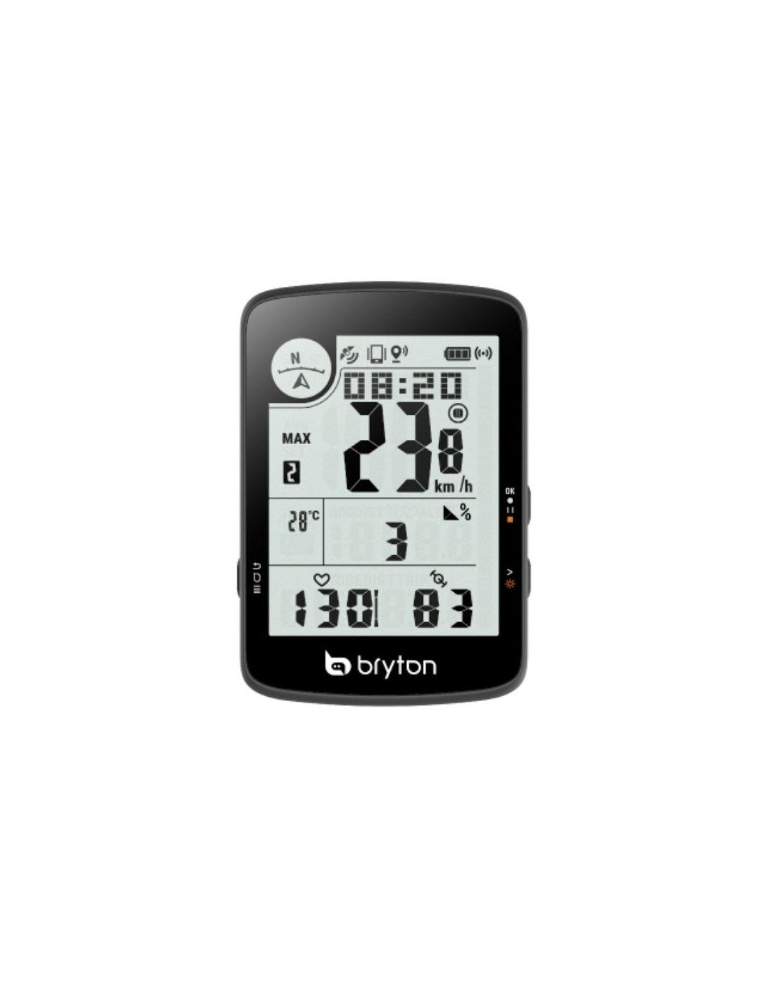 CICLOCOMPUTER GPS BRYTON RIDER 17E - bike-partners.com